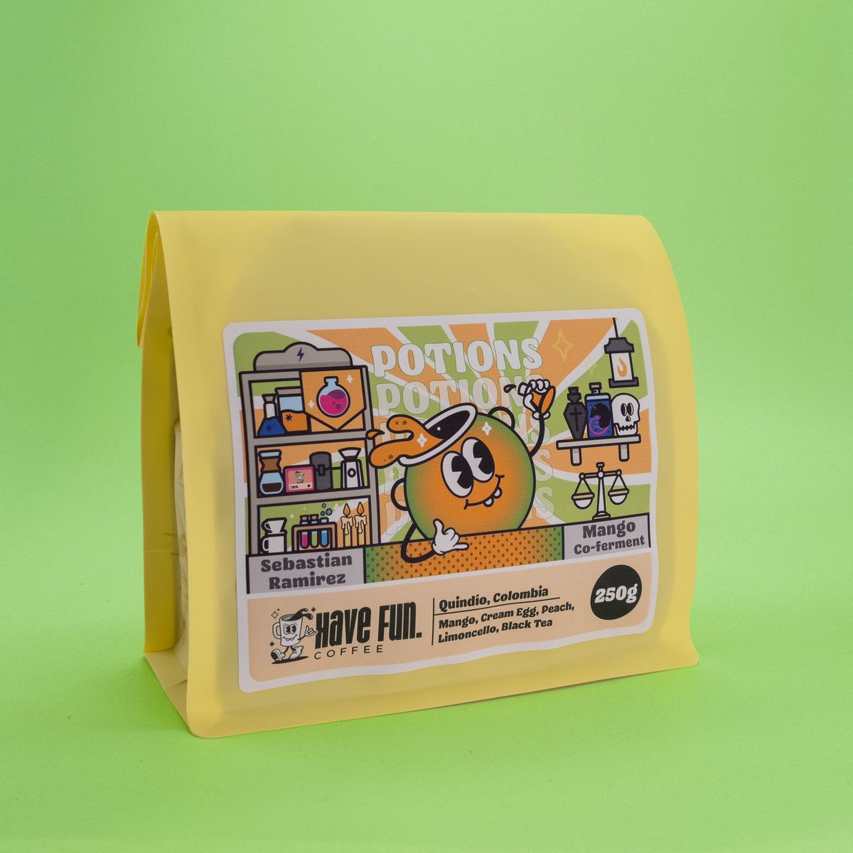 Sebastian Ramirez, Mango Co-Ferment, Colombia | Have Fun. Coffee